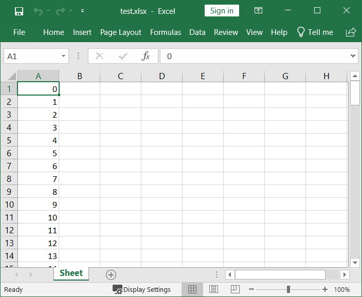 Python OpenPyXL Write Excel Xlsx File With Write Only Mode
